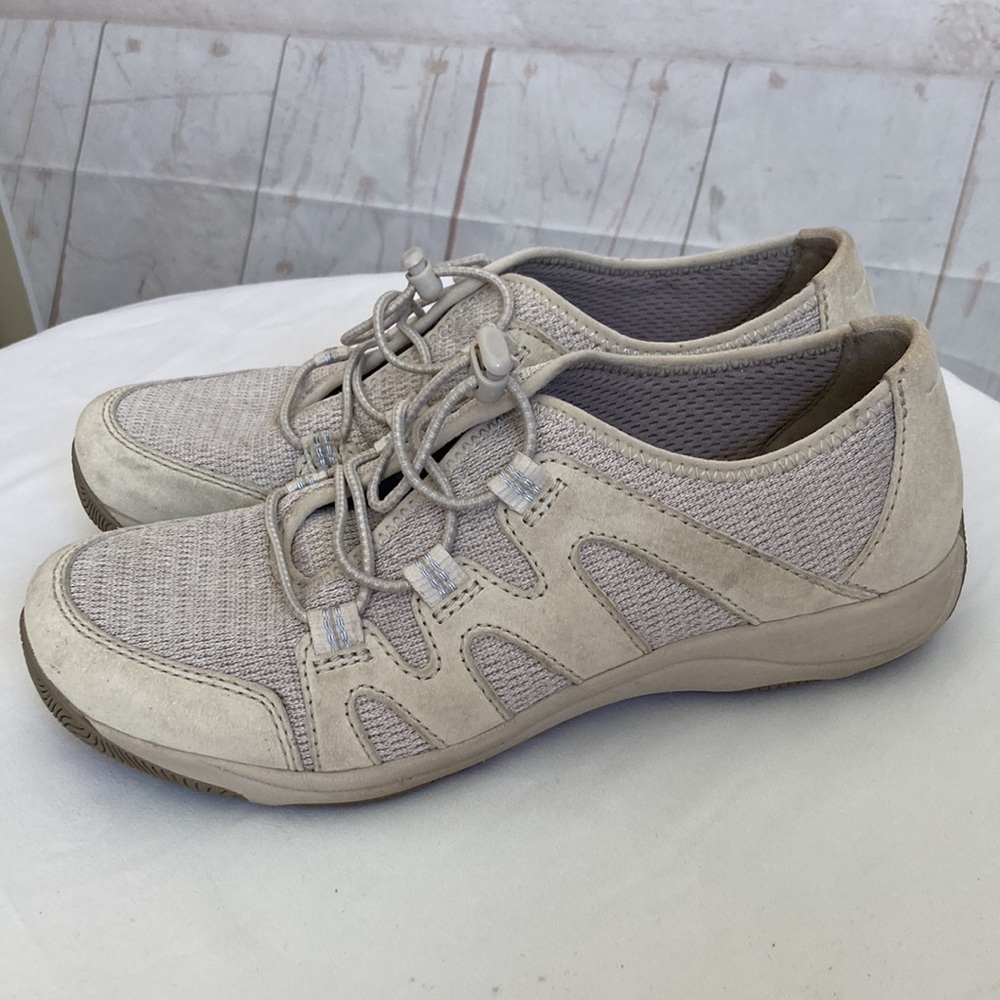 Dansko Size 37 U.S. 6.5-7 Holland Ivory Sneakers Pull… - Gem